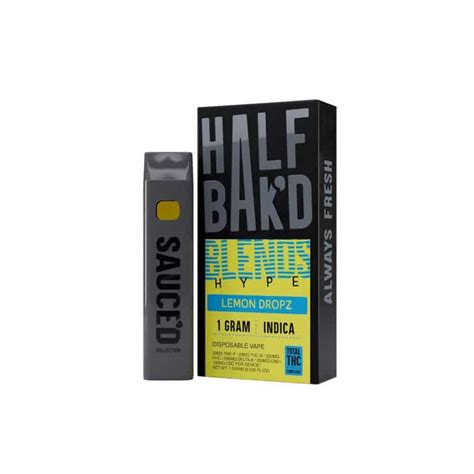 Half Bakd Hype Blends Disposable 1g My Delta 8 Store Md8s