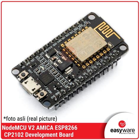 Jual NODEMCU V LUA WIFI ESP CP IOT DEVELOPMENT BOARD NODEMCU AMICA Shopee Indonesia