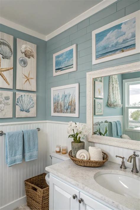 Chic Nautical Bathroom Ideas For A Maritime Makeover Light And Layer