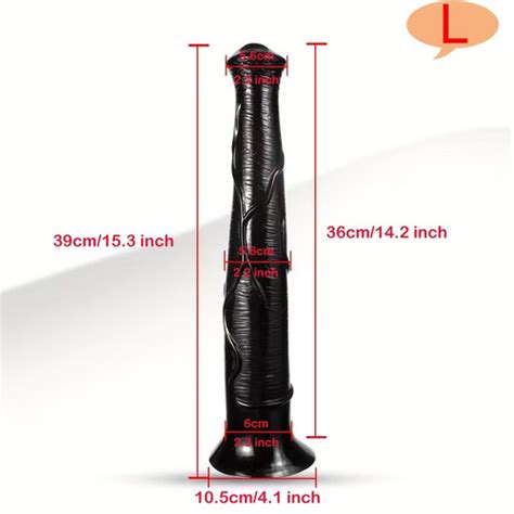 Xxl💕 Huge Black Dildo 15 3 Inches 2 2 Inches Thick Huge Thick Veiny
