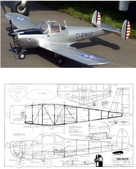 Erco Ercoupe Plan Nick Ziroli Scale Plans