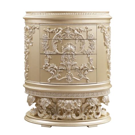 Bd00465 Light Gold And Champagne Finish Vatican Collection By Acme Furniture