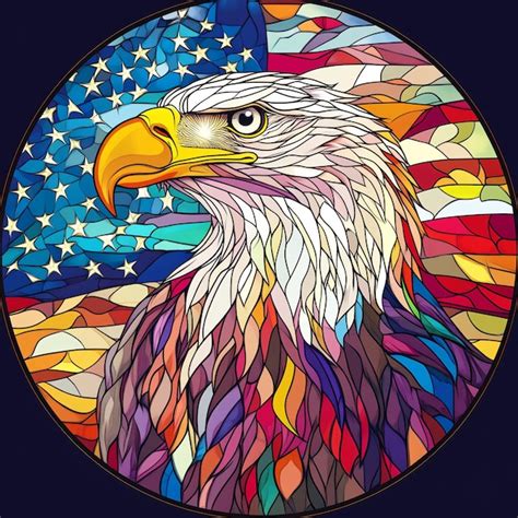 25000 Glass Eagle Art Pictures