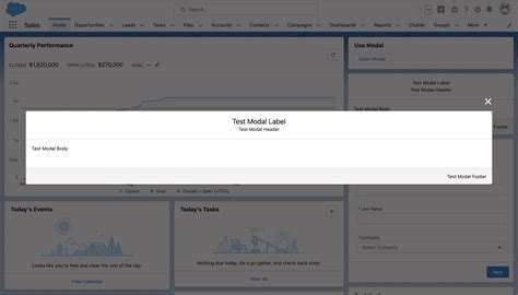Create Modals Using The New Lightningmodal Component Winter 23 Release Sfdc Stop