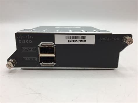 Used Cisco C2960x Stack Catalyst C2960x Flexstack Plus Hot Swap