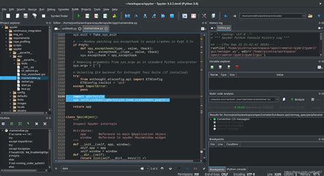 修改spyder的theme为暗色配色（全部为dark theme，非syntax coloring为暗色背景） qdarkstyle csdn博客