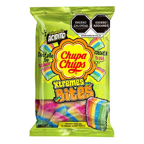 Gomitas Acidas Xtremes Bites Chupa Chups Lidercl
