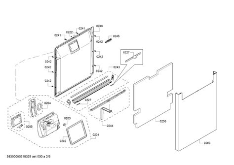 Bosch Shem63w55n13 Dishwasher Parts Diagrams Manuals Installation