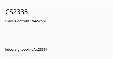 playercontroller v4 score cs2335
