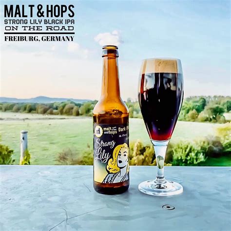 Malt And Hops Strong Lily Black Ipa Hopsmash