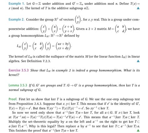Solved Example 1 Let Gmathbb Z Under Addition