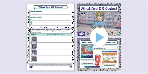 What Are QR Codes Information PowerPoint Twinkl UK