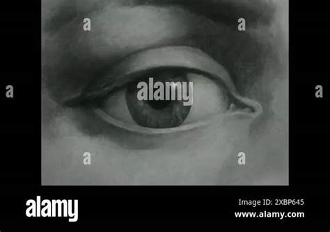 Animation Of How The Eye Functions And Explanation Of The Meaning Of Persistence Of Vision Stock