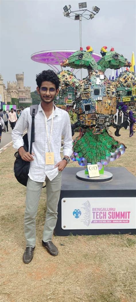 sarfaraj alam on linkedin bengalore tech summit asia largest tech summit