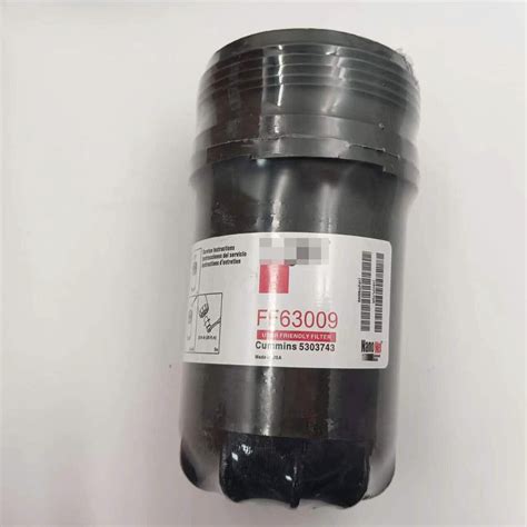 6x Ff63009 Fuel Filter Fleetguard Replaces Cummins Engine Part 5303743