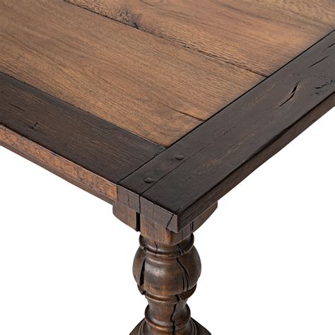 Balustrade Dining Table 76 Sparrow And Sage