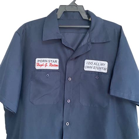 Vintage Vintage Pornstar Hugh G Rection I Do All My Own Stunts Grailed