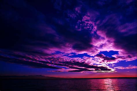 [100 ] Purple Clouds Backgrounds