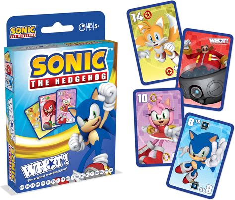 Whot Sonic The Hedgehog Card Game A Thrilling Twist On The Classic