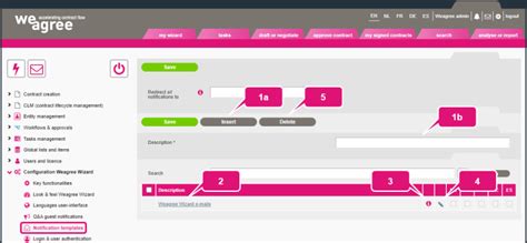 Organising Notification Templates Weagree