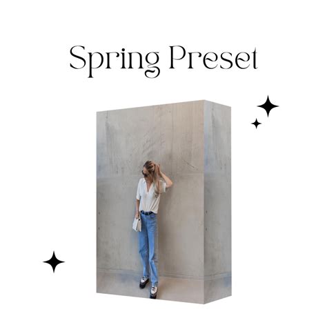 Spring Preset Laura Sophie Mohn