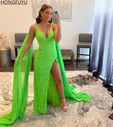 Neon Dresses For Homecoming