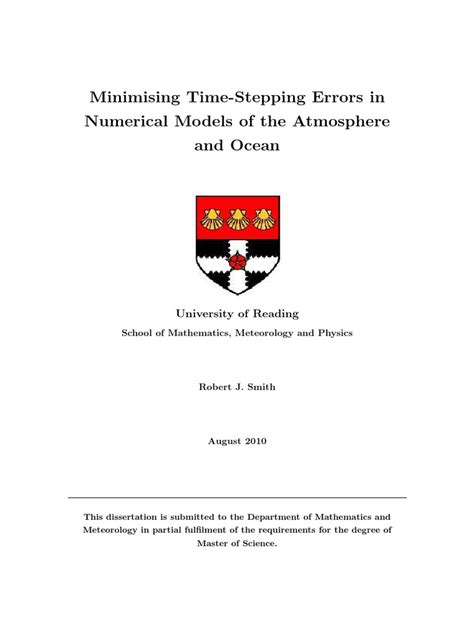 Numerical Integration Pdf Numerical Weather Prediction Computers