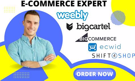 Do Bigcommerce Big Cartel Shift4shop Ecwid Weebly Store Design By