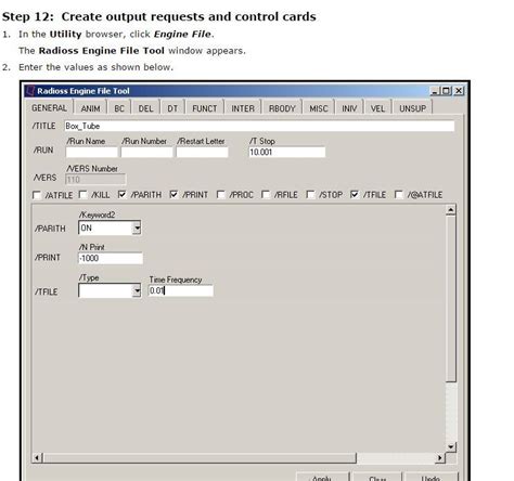 Radioss Engine File Tool Box Altair Community