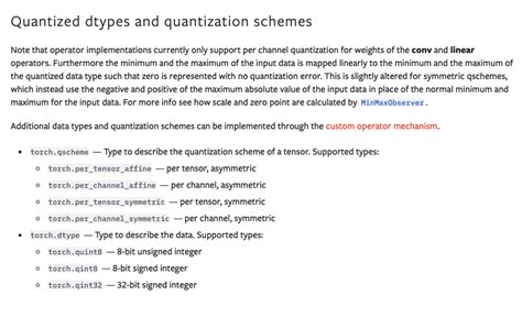 Improve Documentation About Meaning Of Different Qschemes · Issue 68540 · Pytorchpytorch · Github