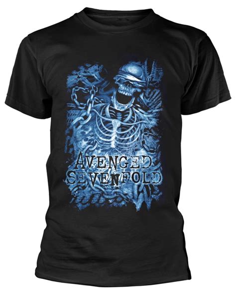 Avenged Sevenfold Chained Skeleton T Shirt