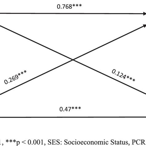 The Multiple Mediation Model Of Socioeconomic Status On The