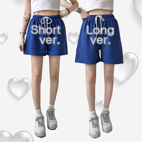 미미마켓 부분 당일출고 14color숏롱made 하이웨스트 밴딩 와이드 반바지 숏팬츠 트레이닝 바지 오버사이즈 통통 여름 물놀이 버뮤다 운동회 흠뻑쇼룩 흠뻑쇼바지