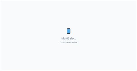 Multi Select Free React Mui Component