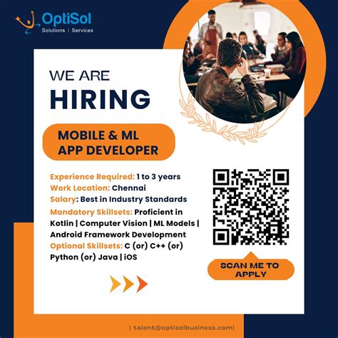 Veeralakshmi K On Linkedin Mobileappdeveloper Ml Techinnovation Optisolcareer