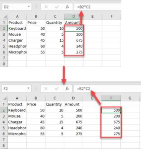 How To Copy And Paste Exact Formula In Excel Google Sheets Automate Excel