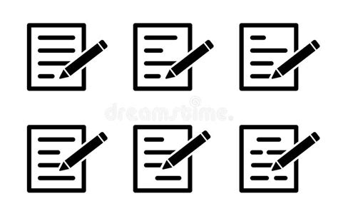 Icono De Documento Ilustración Del Vector Ilustración De Icono 302174416