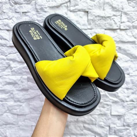 Стильные летние кожаные женские шлепанцы в наличии и под отшив 💛💙🏆