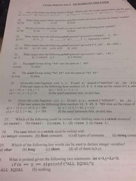 Solved One Of The Following String Literals Is Illegal