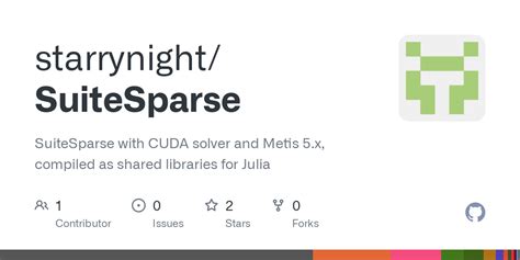 github starrynight suitesparse suitesparse with cuda solver and