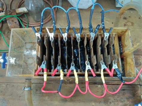 1 Photograph Of The Lab Scale Electrocoagulation Unit Download Scientific Diagram