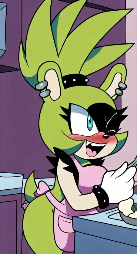 Rule 34 1girls Ai Generated Apron Apron Only Nude Female Sonic