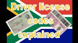 Driver License Codes Explained Doovi