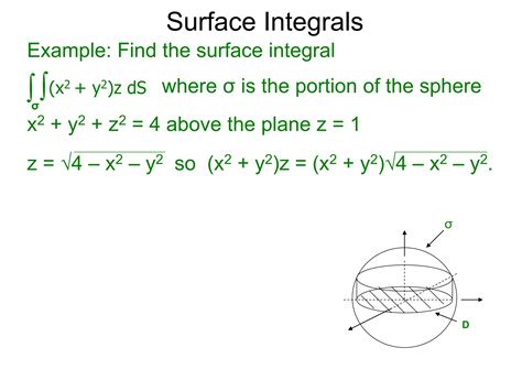 30 Surface Integrals Pptx