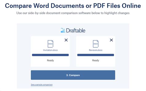 Compare 2 Word Documents and Highlight the Differences