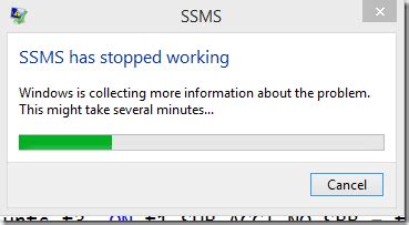 SQL SSMS Memory Leak SQLServerCentral