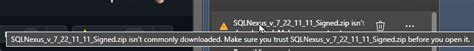 Zip File Being Blocked By Edge · Issue 231 · Microsoftsqlnexus · Github