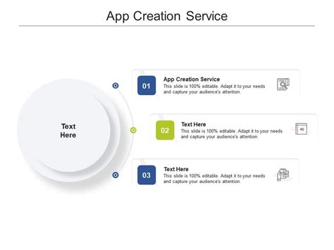 App Creation Service Ppt Powerpoint Presentation Gallery Diagrams Cpb Presentation Graphics