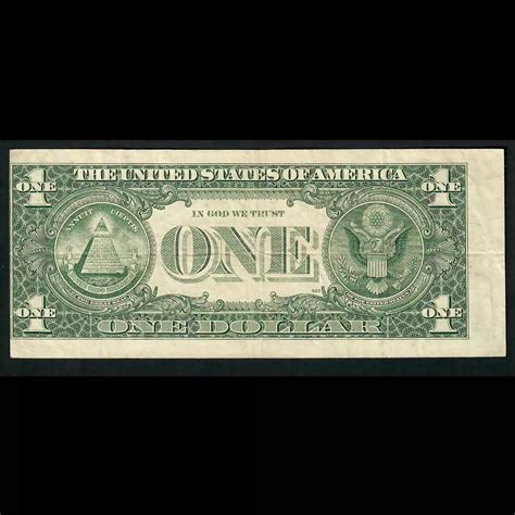 1 1963 A Green Seal Small Size 1 Federal Reserve Notes 1901 B Executive Currency