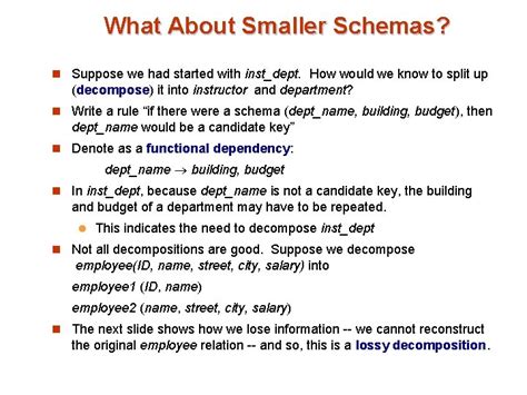 Chapter 8 Relational Database Design Normalization In Databases